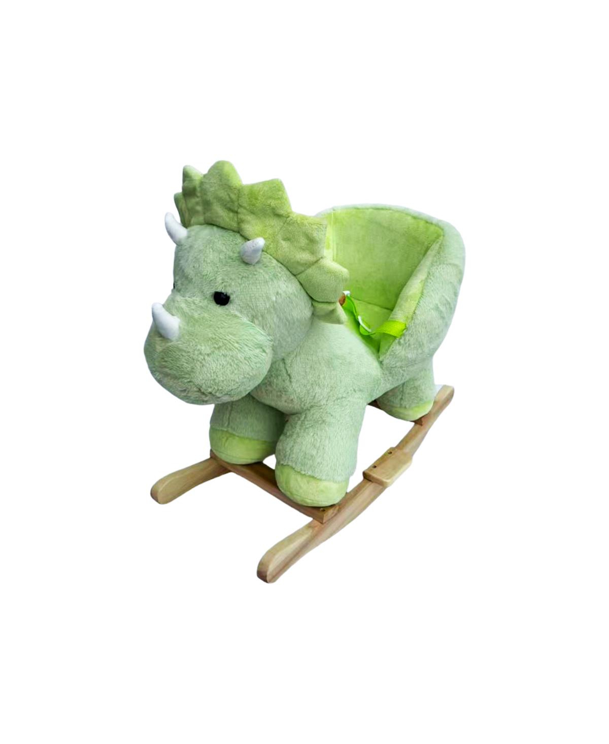 Click here for Yobtop Kids Plush Dinosaur Rocking Toy with Safety... prices