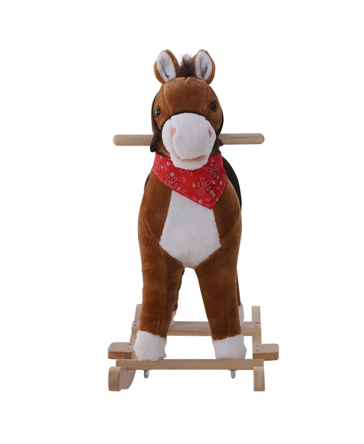 Click here for Yobtop Plush Rocking Horse with Realistic Gallopin... prices