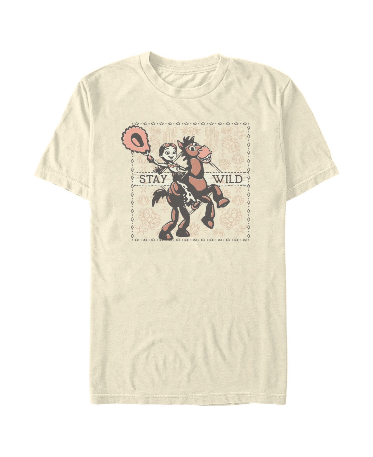 Click here for Fifth Sun Mens Stay Wild Crewneck T-Shirt - Off Wh... prices