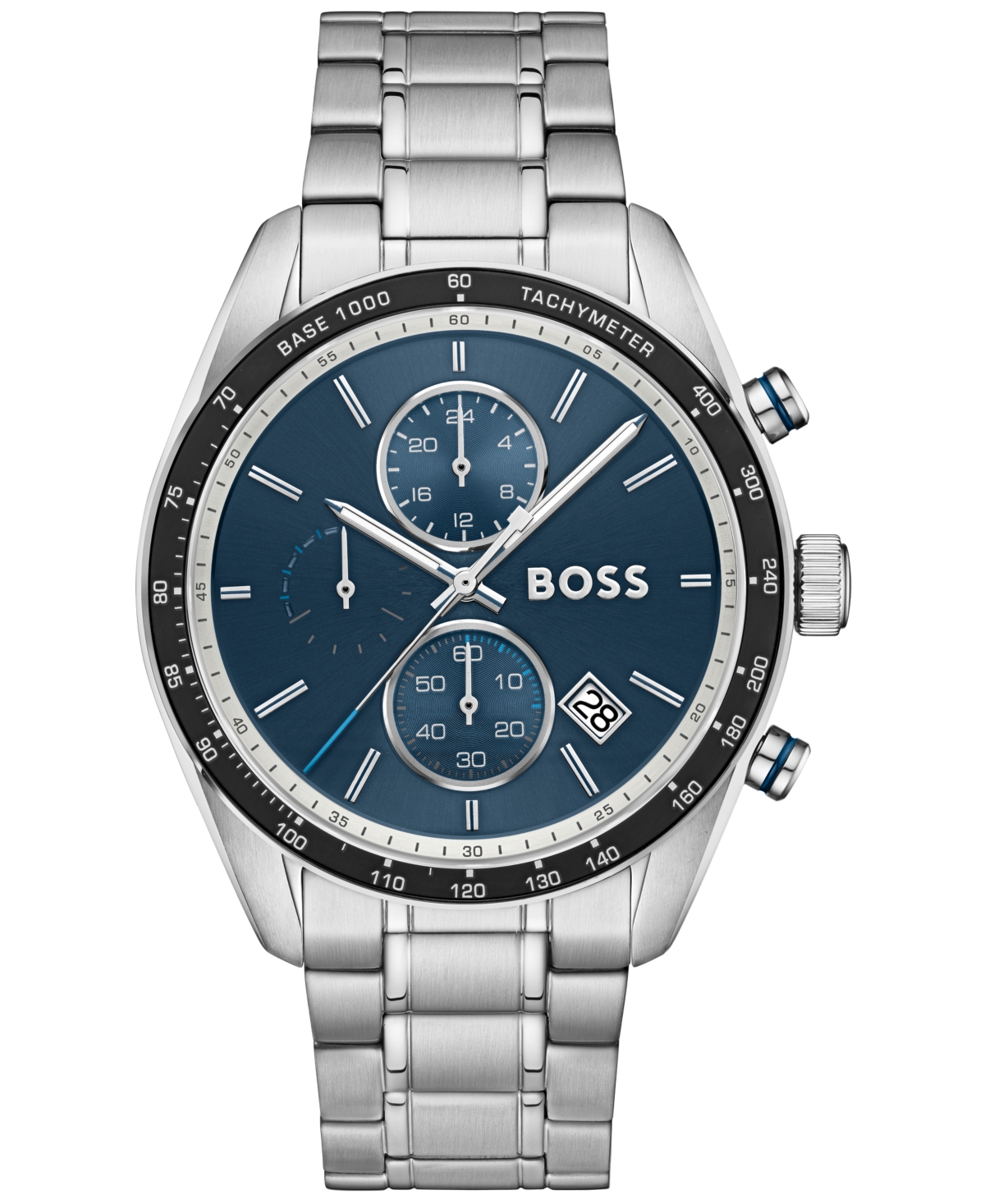 Click here for Hugo Boss Mens Grand Prix Quartz Chrono Stainless... prices