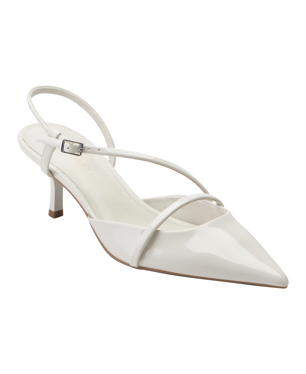 Click here for Marc Fisher Womens Illie Strappy Kitten Heel Pumps... prices