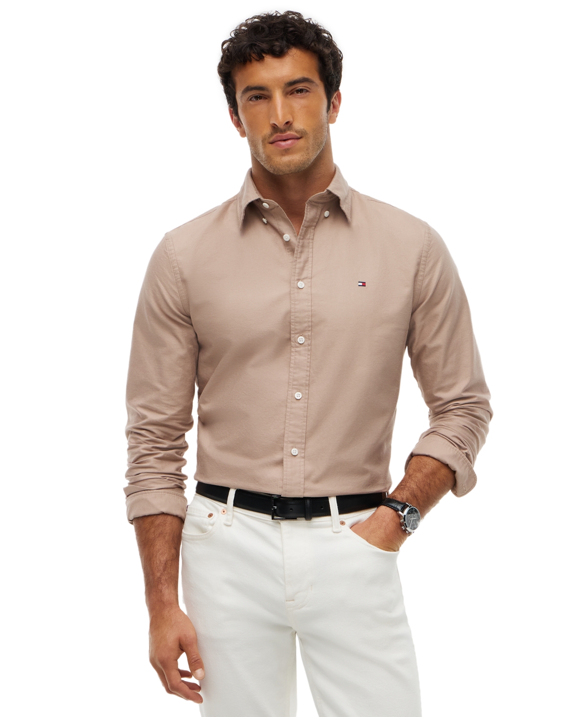 Click here for Tommy Hilfiger Mens Regular-Fit Heritage Oxford Sh... prices