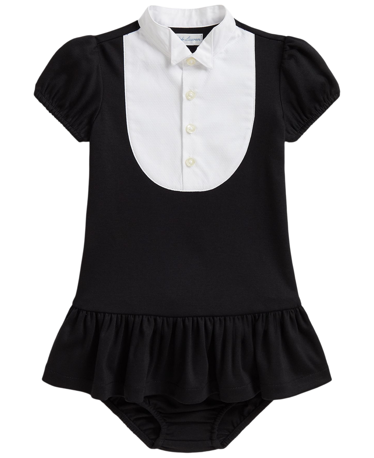 Click here for Polo Ralph Lauren Baby Girls Point Collar Dress wi... prices