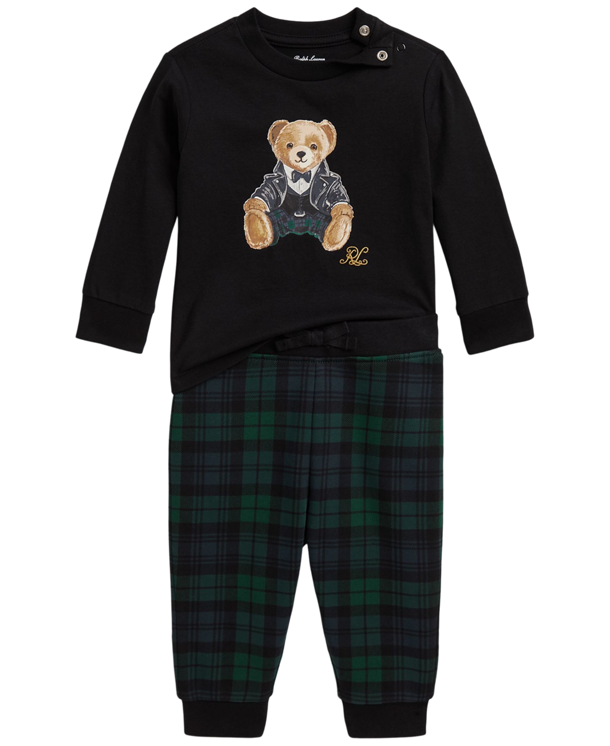 Click here for Polo Ralph Lauren Baby Boys Polo Bear Sweatshirt a... prices