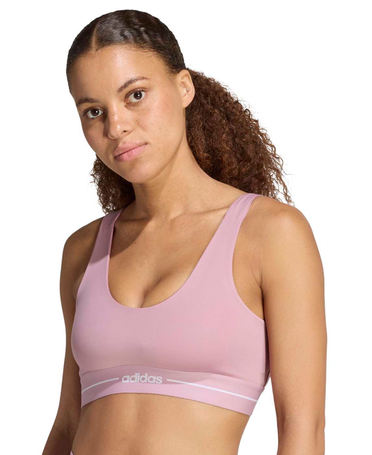 Click here for adidas Womens Regular Wireless Scoop Neck Pull-On... prices