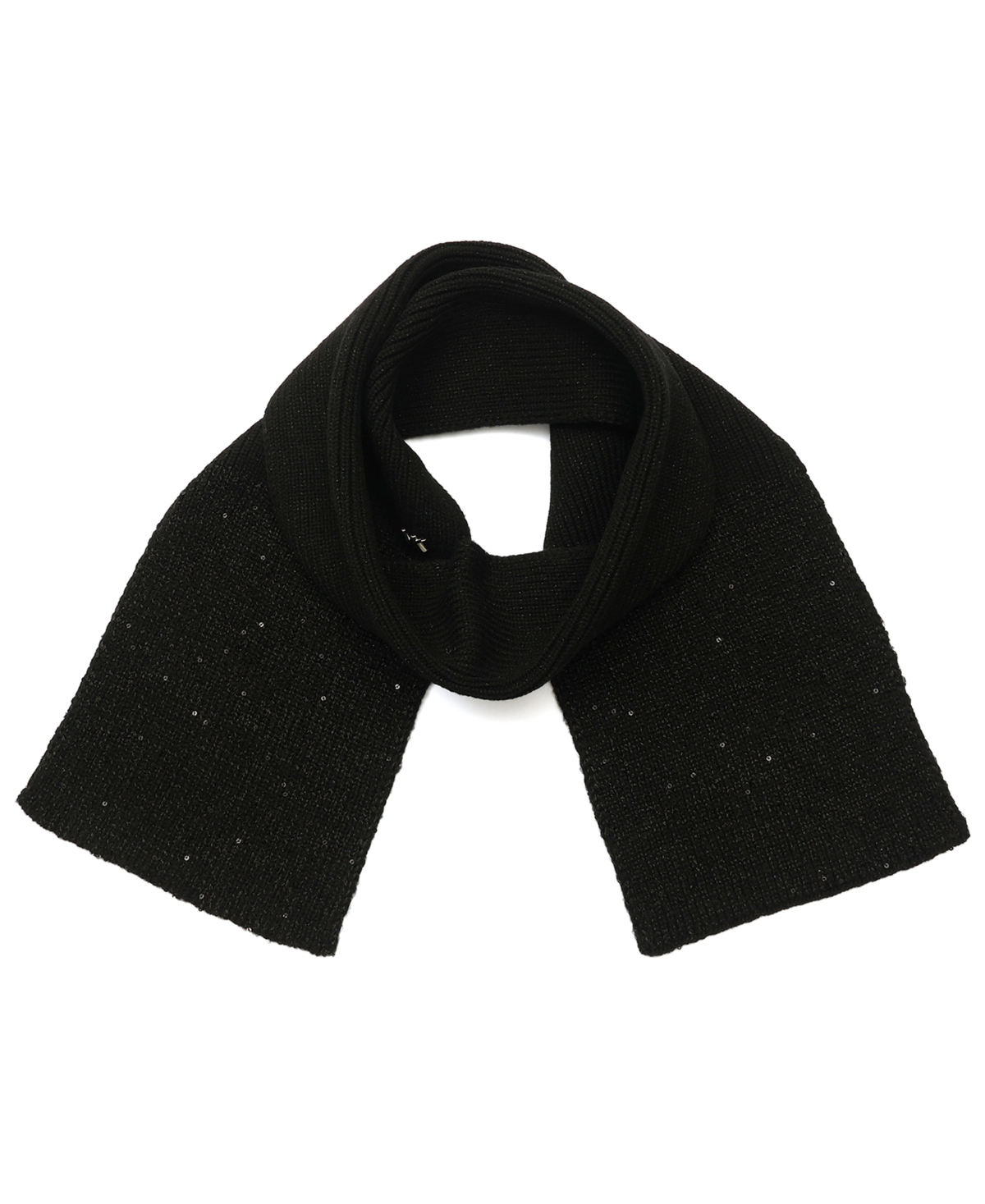 Click here for Michael Michael Kors Metallic Sequin Scarf - Black prices