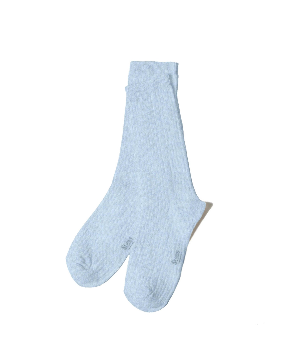 Click here for Stems Eco-conscious Cashmere Crew Socks - Cool blu... prices