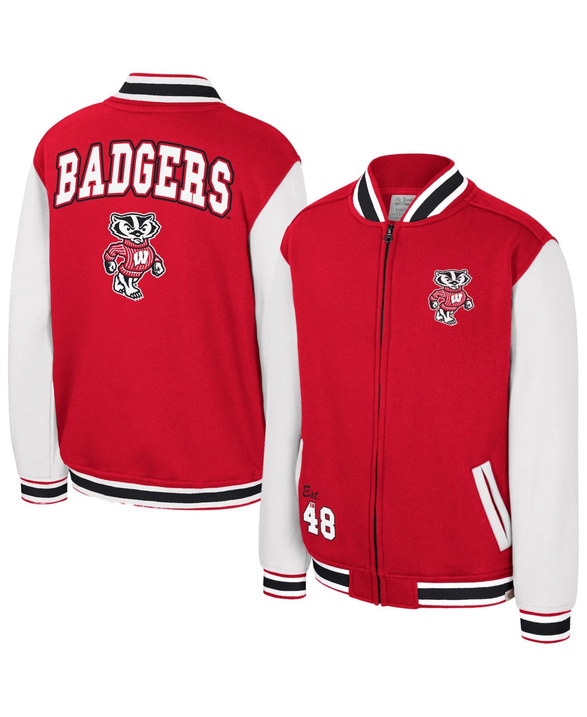 Click here for Colosseum Big Boys and Girls Red Wisconsin Badgers... prices