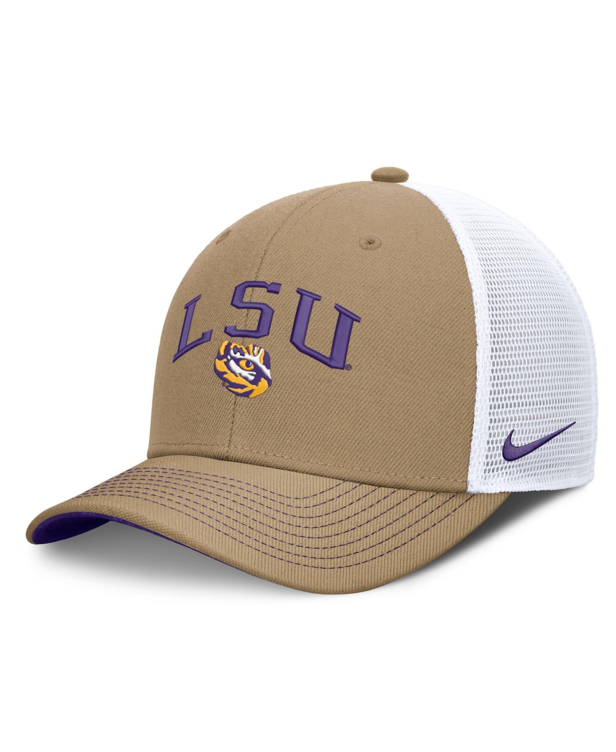 Click here for Nike Mens and Womens Beige/Purple Lsu Tigers Prime... prices