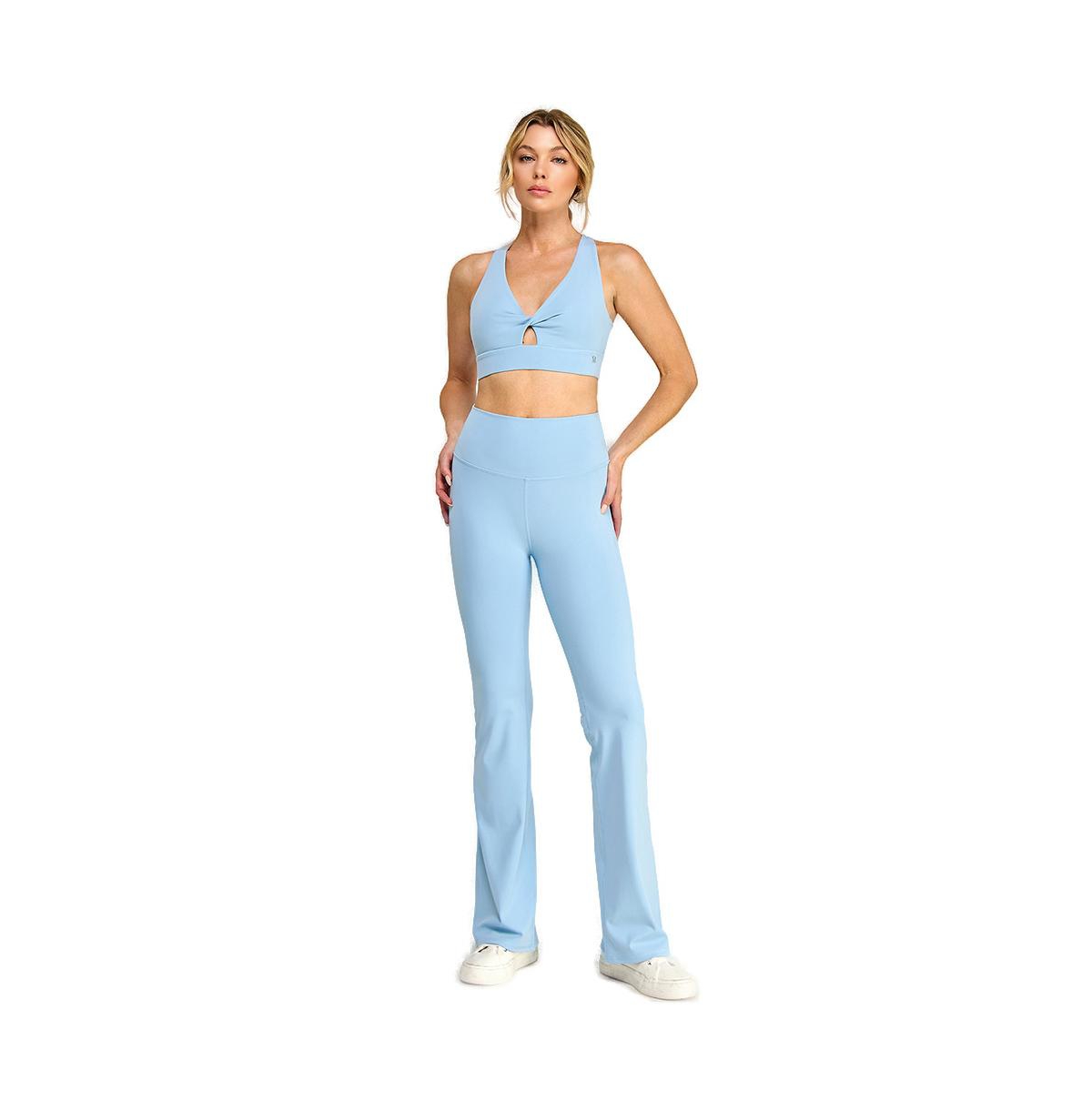Click here for Badgley Mischka Womens High Waisted Flare Legging... prices