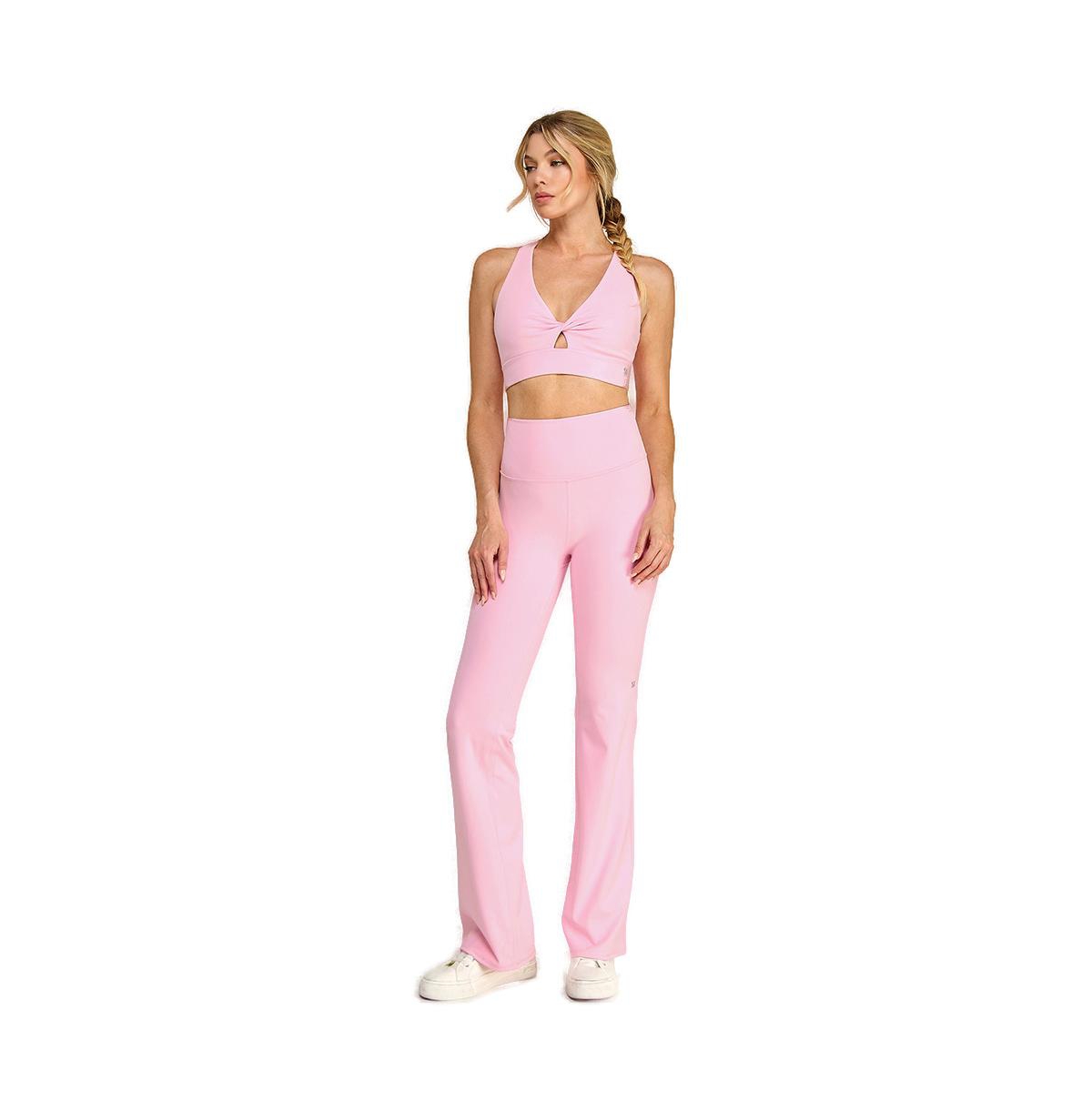 Click here for Badgley Mischka Womens High Waisted Flare Legging... prices