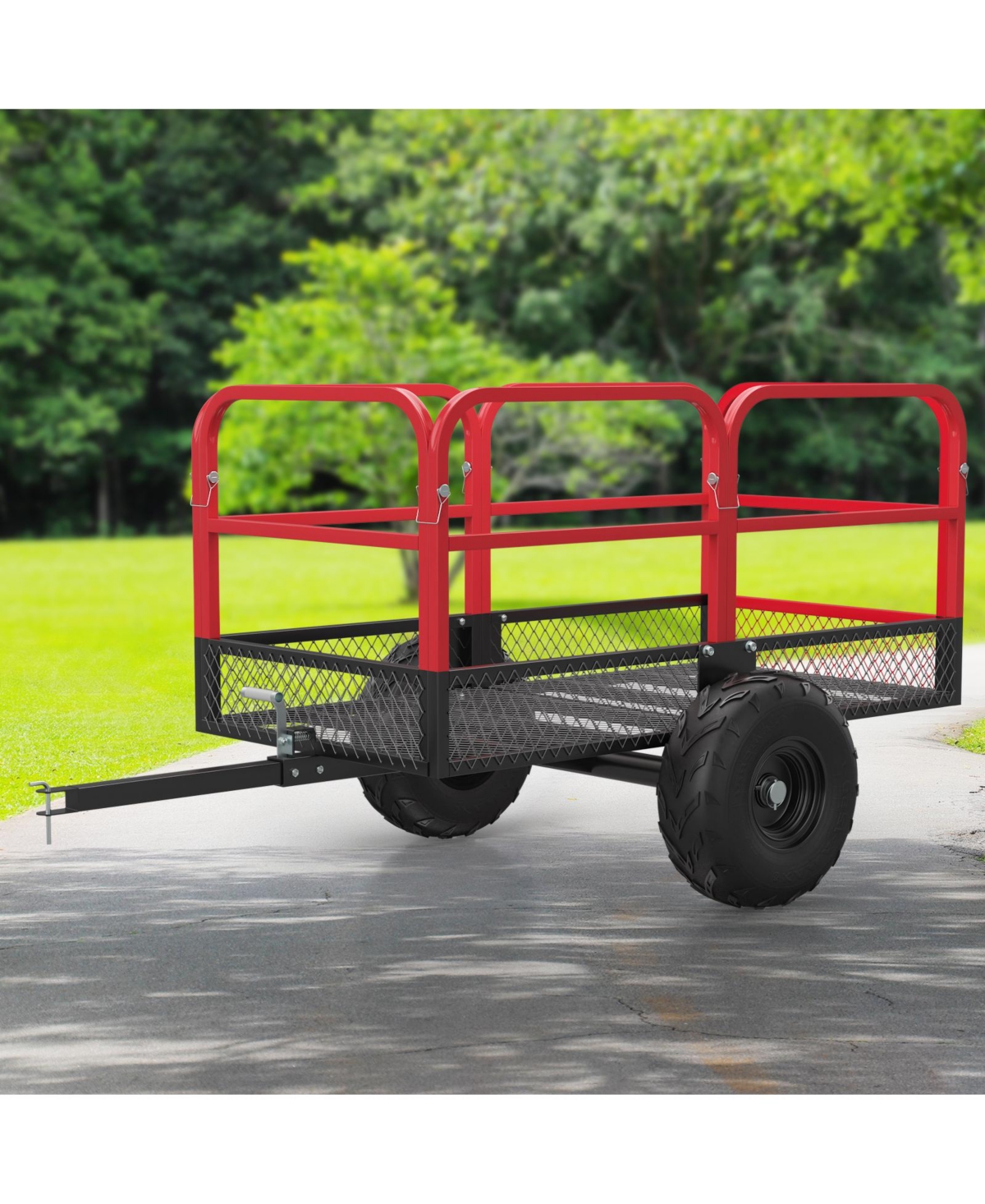 Click here for 28x54x36 In Atv Heavy Duty Utility Trailer  Alloy... prices