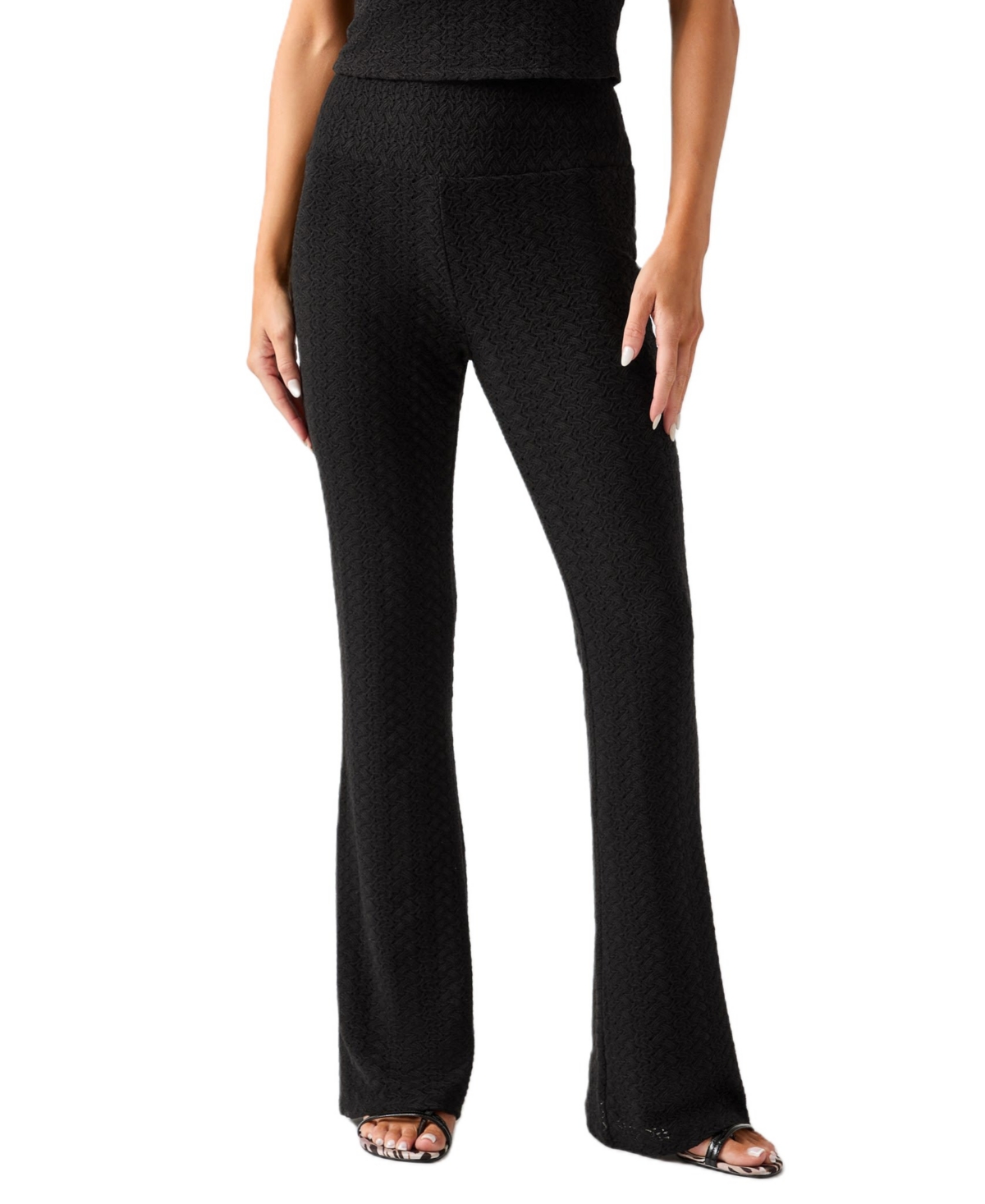 Click here for Guess Womens Joey Textured Knit Pull-On Pants - Je... prices