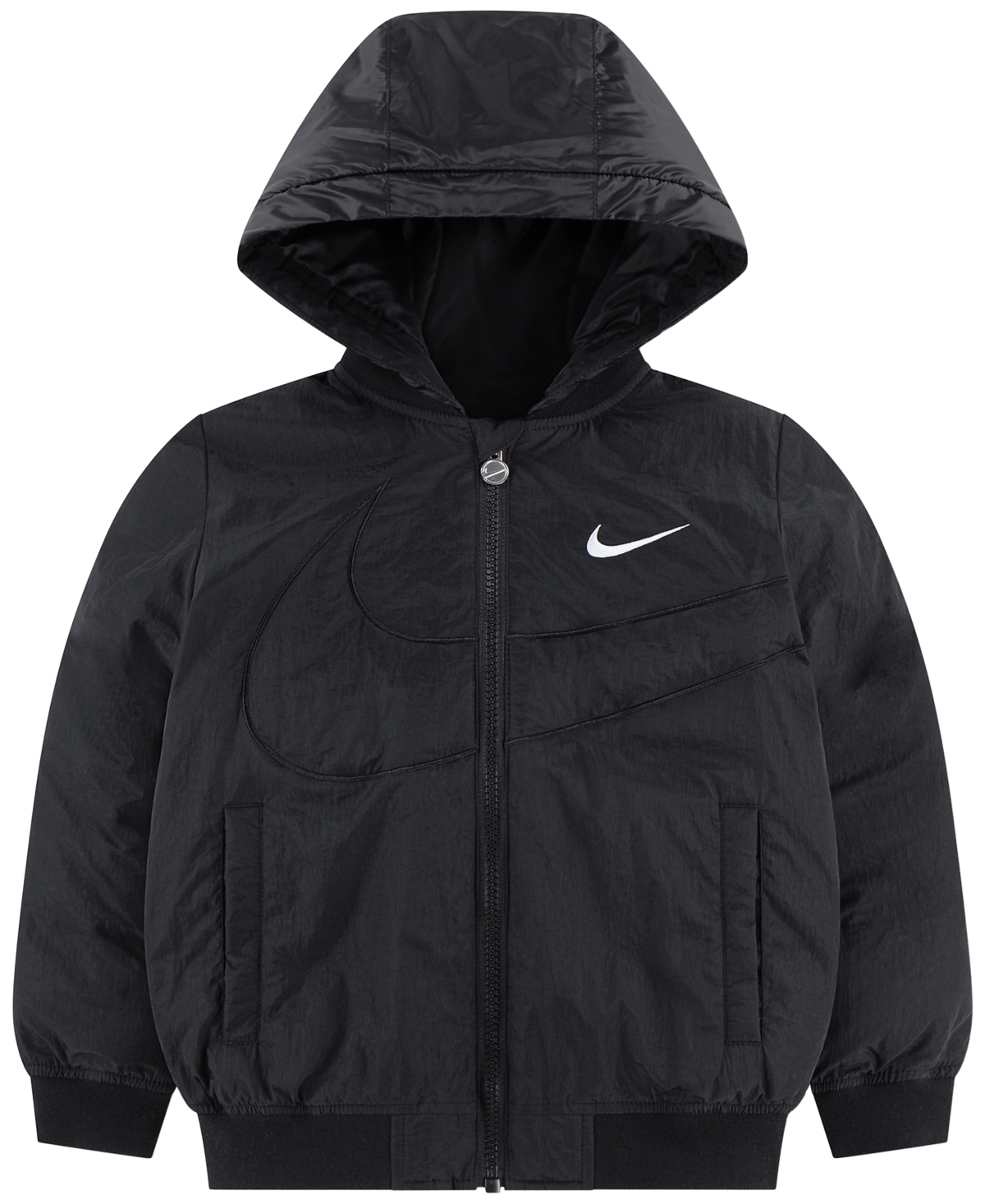 Click here for Nike Boys 4-7 Puff Swoosh Full-Zip Bomber Jacket -... prices