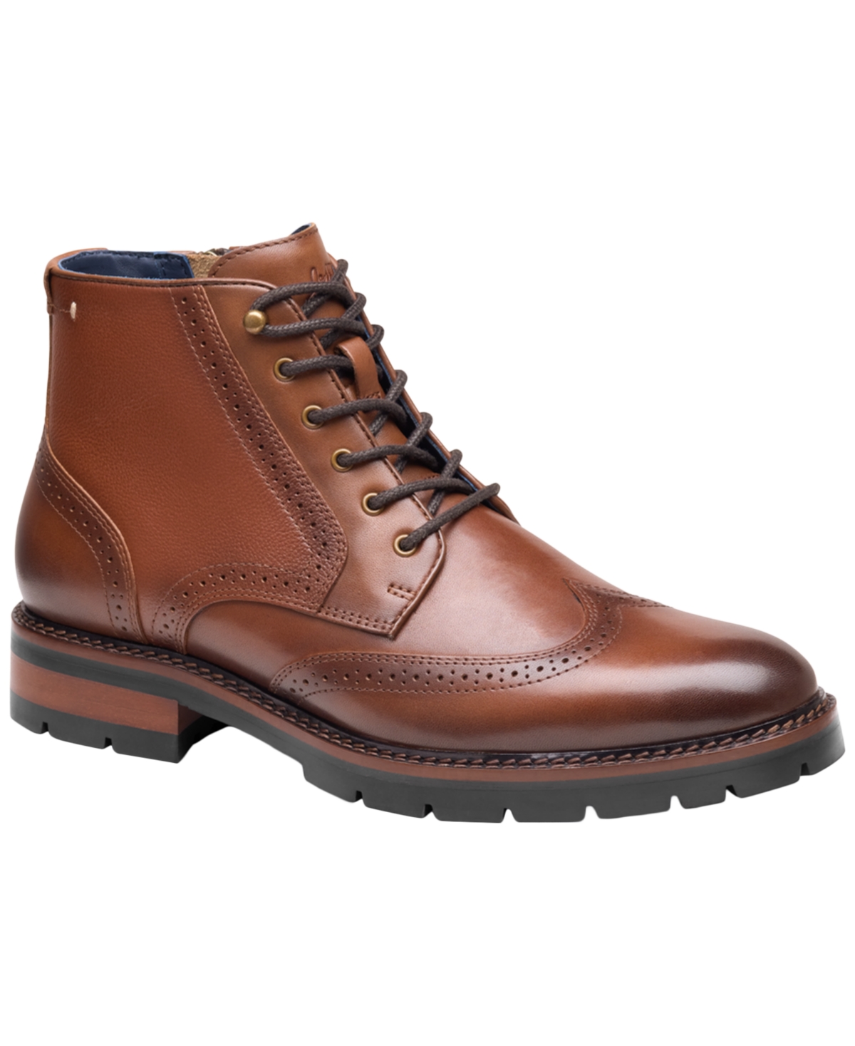 Click here for Johnston & Murphy Mens Xc Flex Cade Wingtip Boots... prices