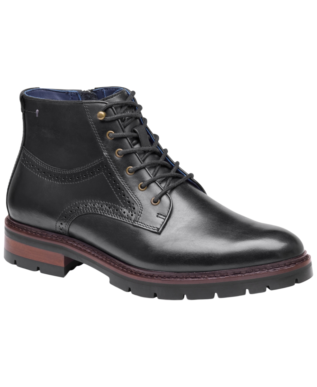 Click here for Johnston & Murphy Mens Xc Flex Cade Plain-Toe Boot... prices