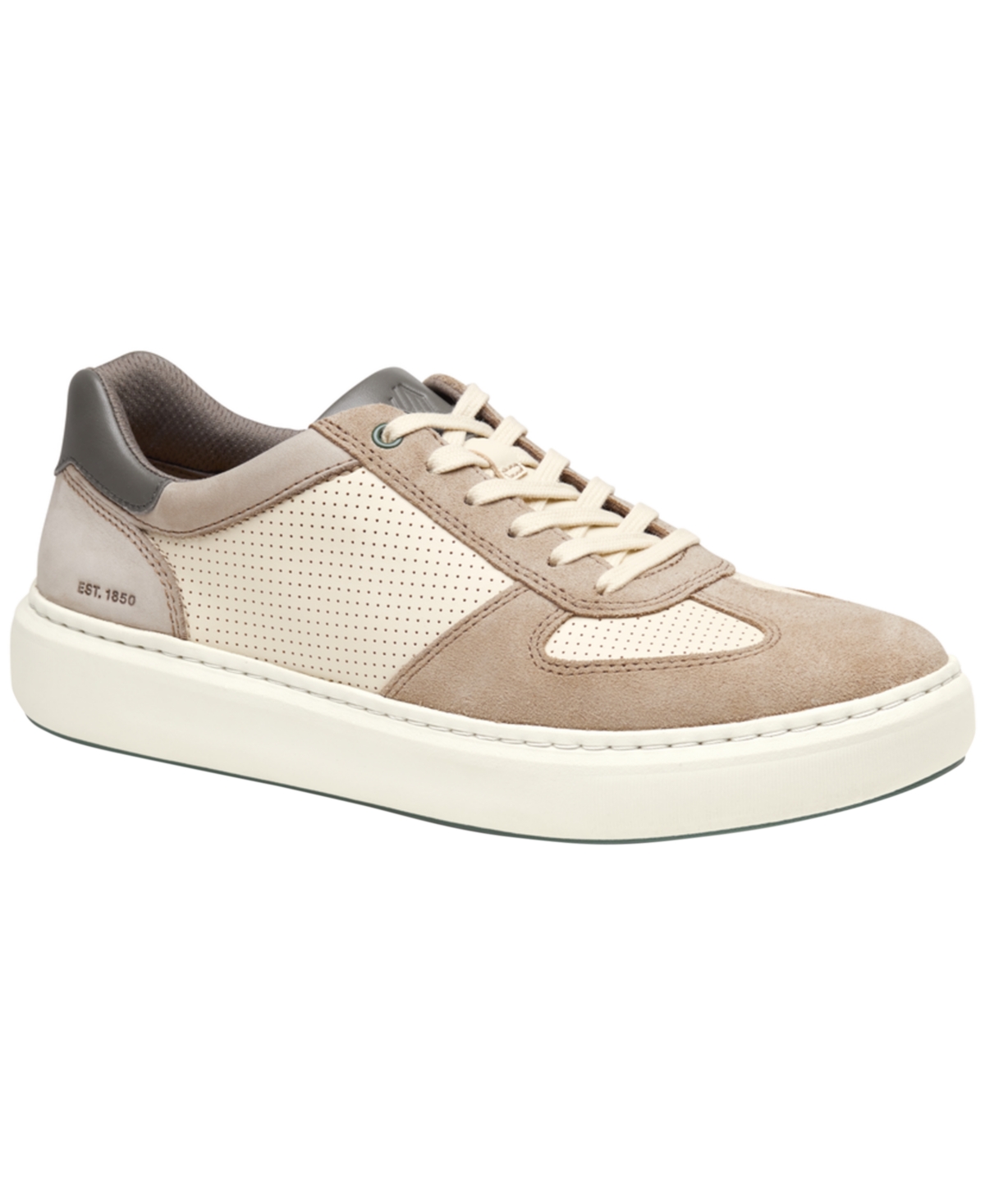 Click here for Johnston & Murphy Mens Anders Lace-Up Shoes - Beig... prices