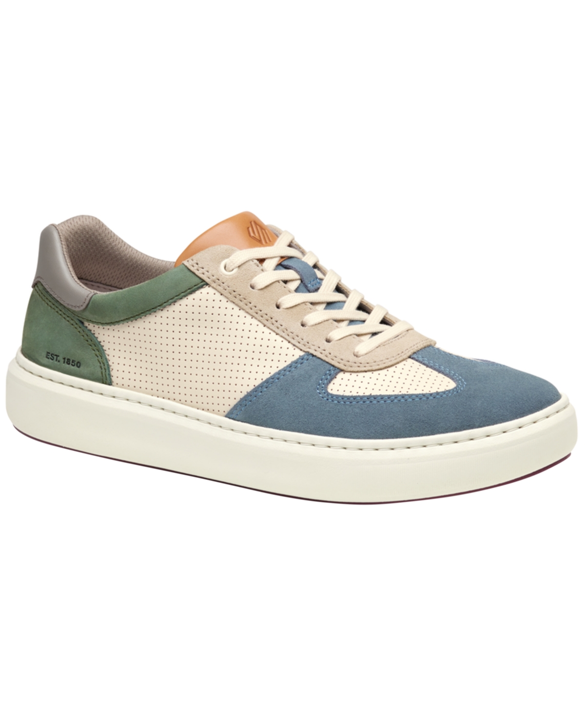 Click here for Johnston & Murphy Mens Anders Lace-Up Shoes - Blue... prices