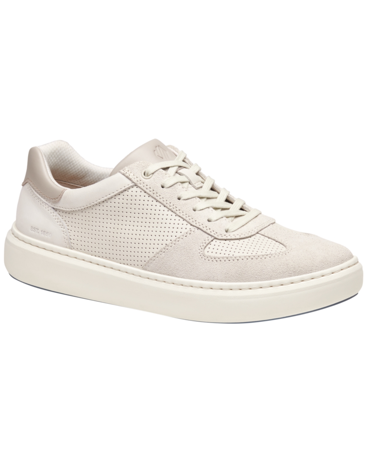 Click here for Johnston & Murphy Mens Anders Lace-Up Shoes - Whit... prices
