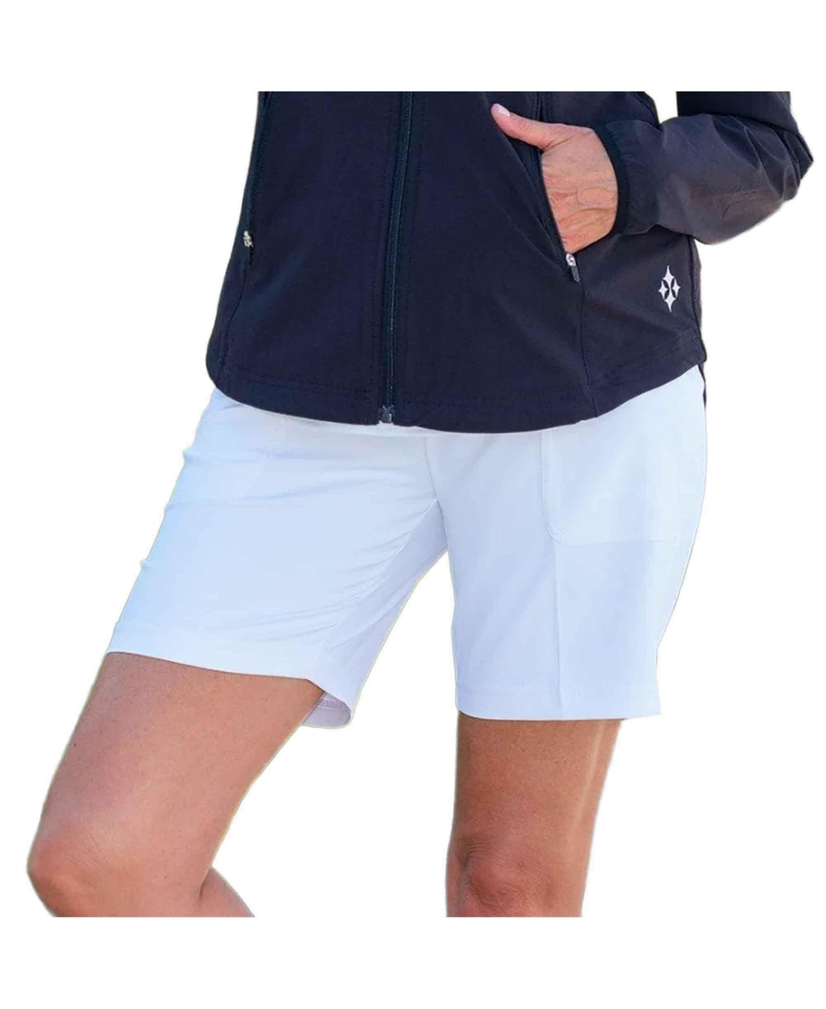 Click here for Jofit Womens Everyday Golf Deep Front Pockets Mid-... prices