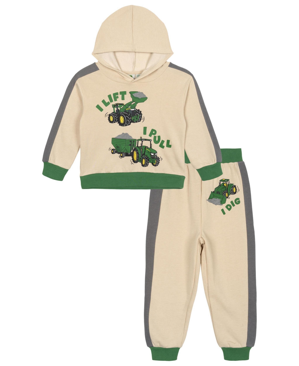 Click here for John Deere Little Boys Fleece 2-Piece Hoodie and J... prices