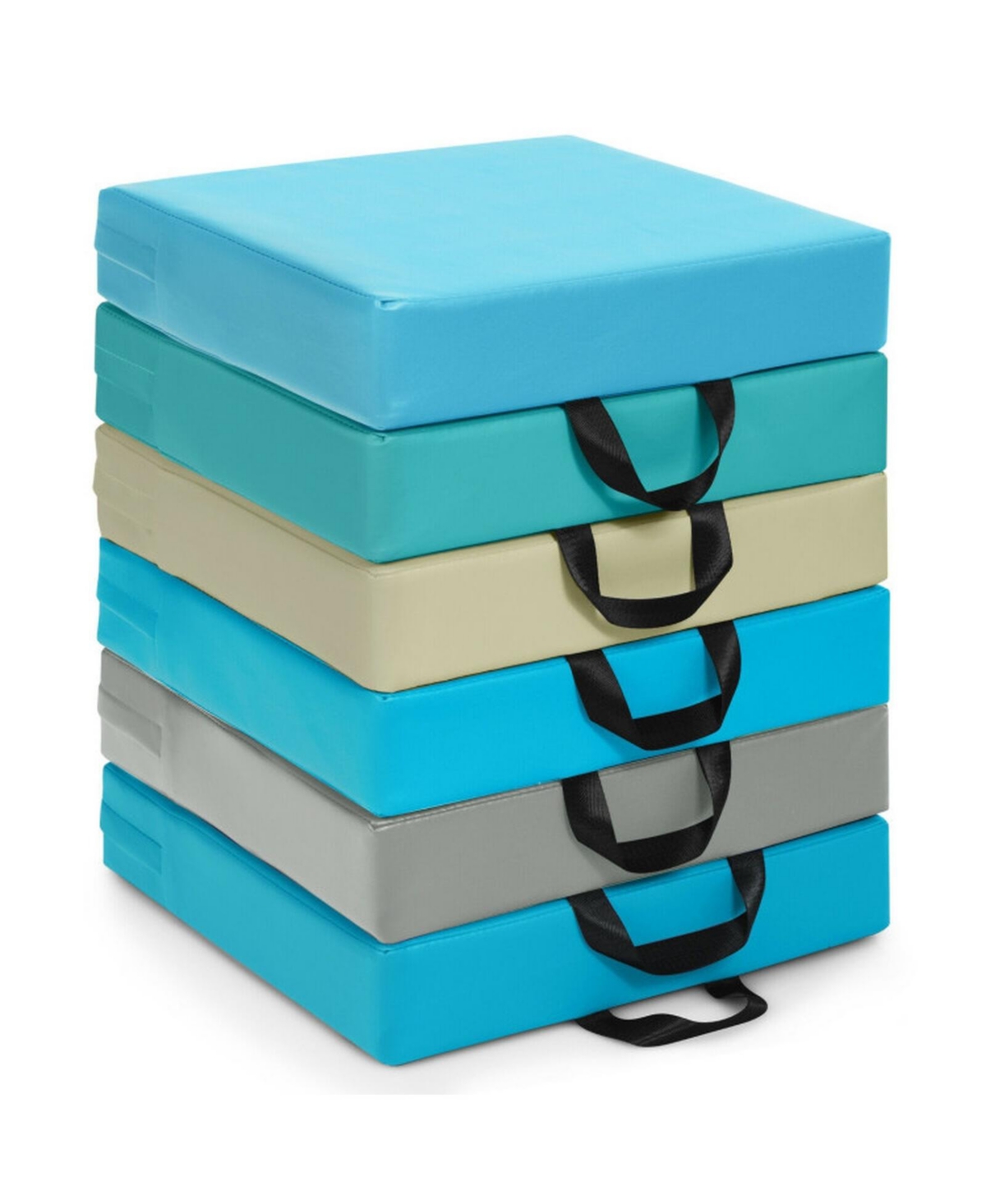 Click here for Gouun Set of 6 Toddler Square Floor Cushions with... prices