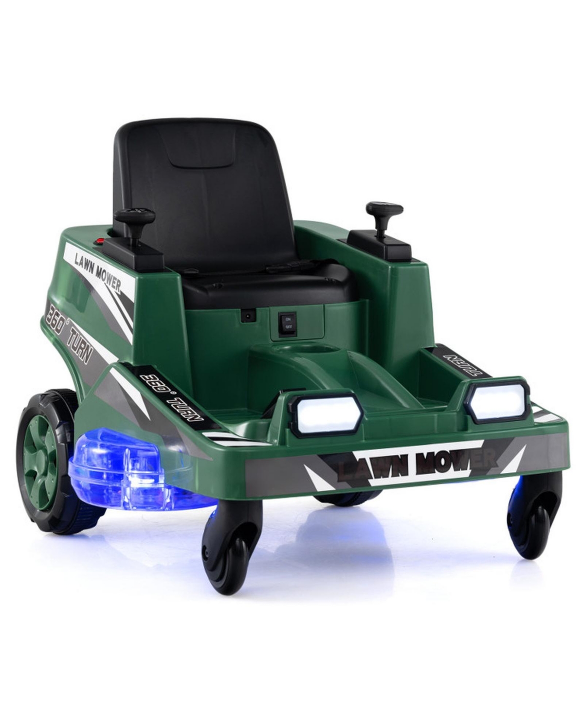 Click here for Hongge 12V Ride-On Mower with Spinning Blades and... prices
