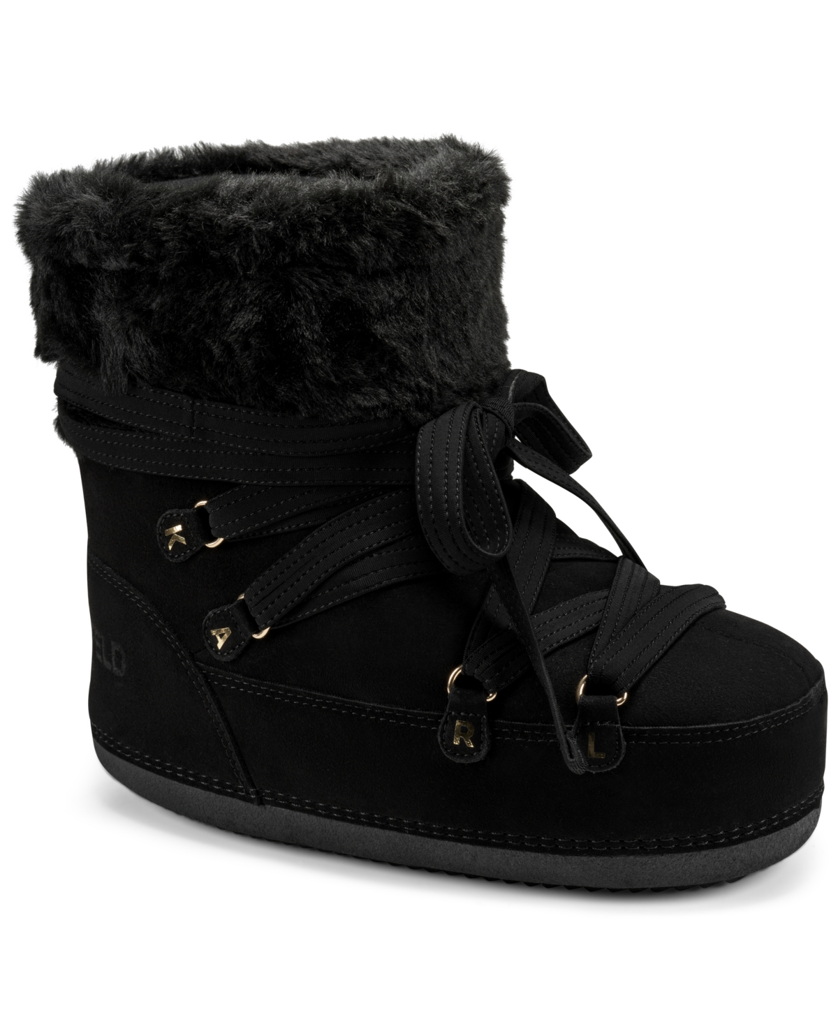 Click here for Karl Lagerfeld Paris Womens Prynn Winter Round Toe... prices