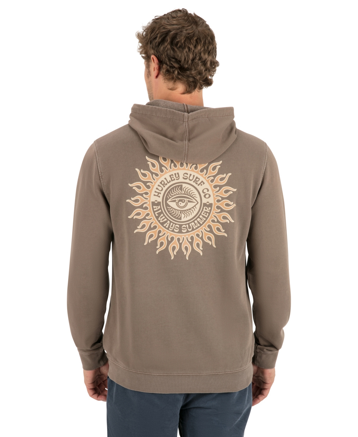 Click here for Hurley Mens Naturals Kangeroo Pocket Graphic Hoodi... prices