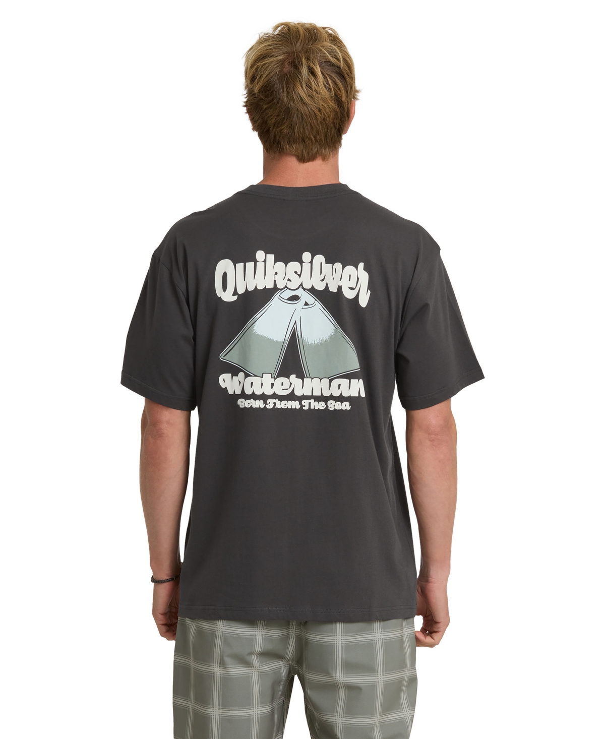 Click here for Quiksilver Waterman Mens Regular-Fit Crewneck T-Sh... prices
