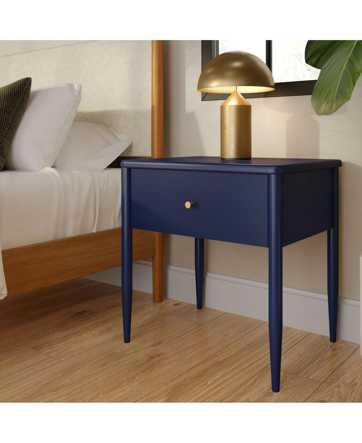 Click here for Plank+Beam Harbor 1 Drawer Nightstand (2 Pack)  Bl... prices