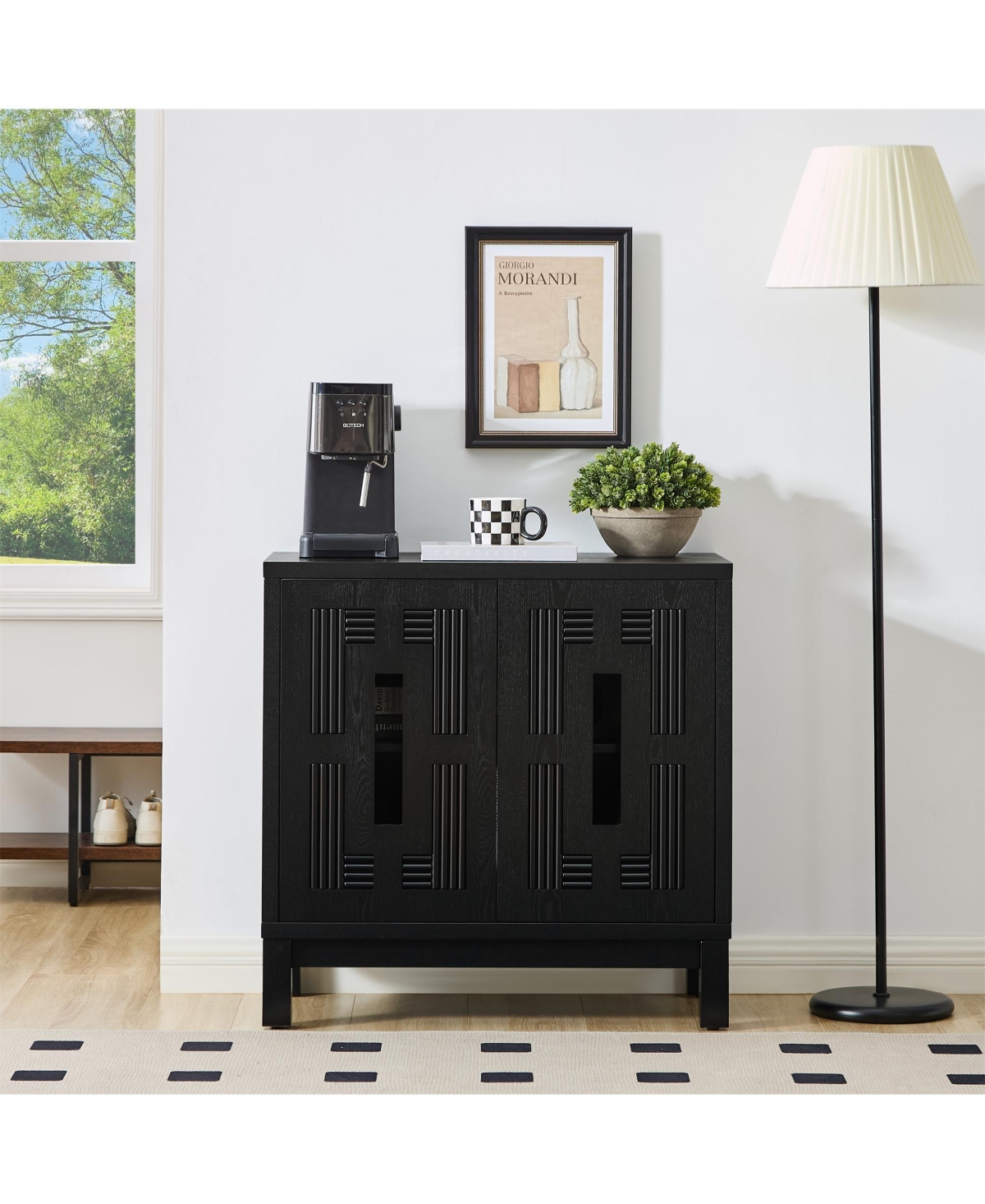 Click here for Clihome 31.5 Modern Sideboard Buffet Cabinet Displ... prices