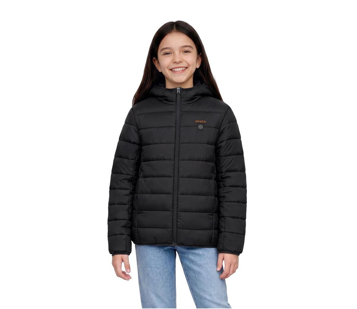 Click here for ororo Kids S- Xl 4-Zone Heated Lightweight Puffer... prices