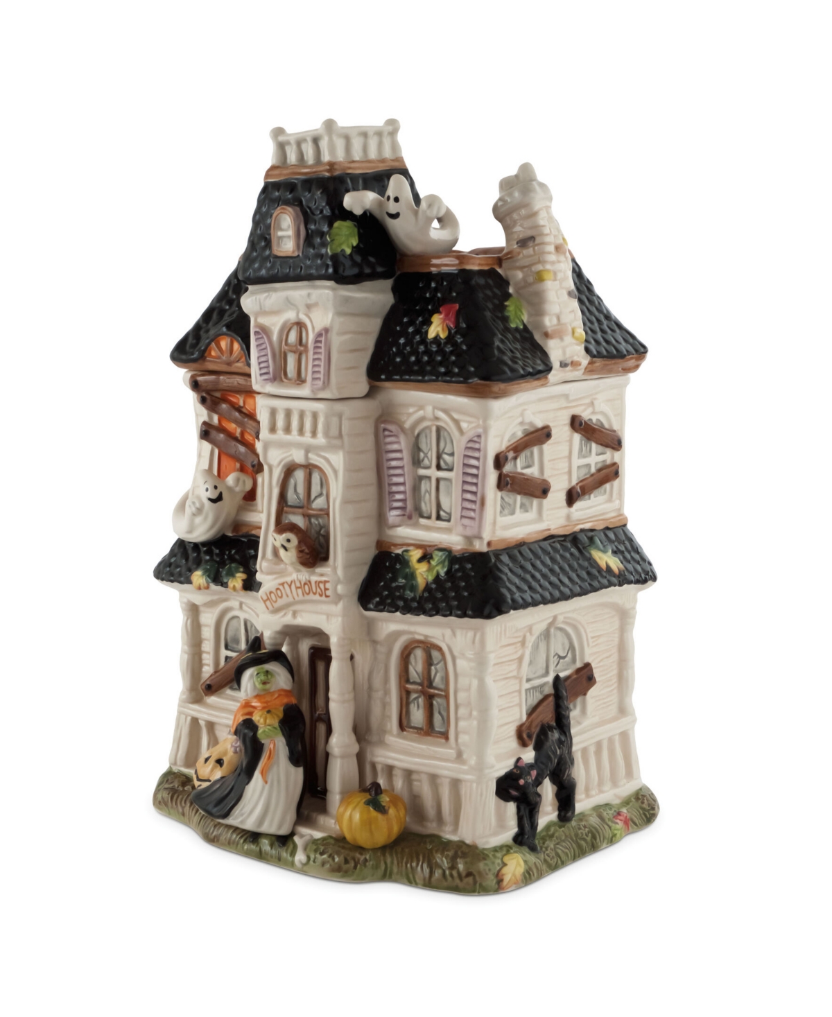 Click here for Fitz and Floyd Halloween Haunted House Cookie Jar... prices