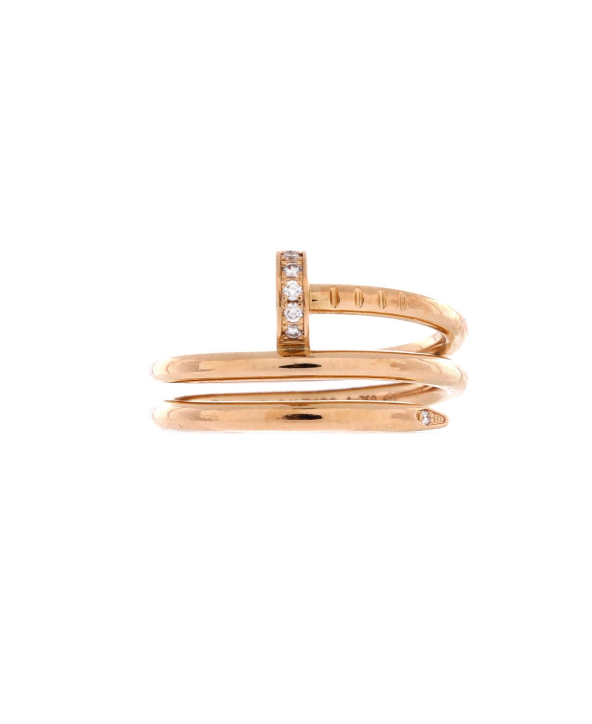Click here for Pre-Owned Cartier Juste un Clou Double Ring - 18k... prices