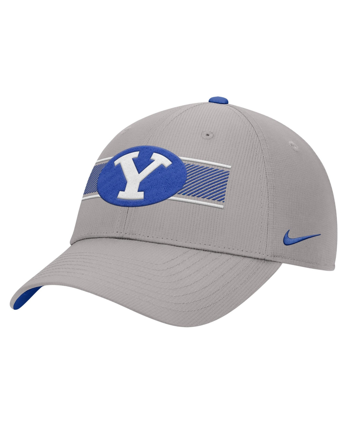 Click here for Nike Mens Gray Byu Cougars Ripstop Dri-fit Adjusta... prices