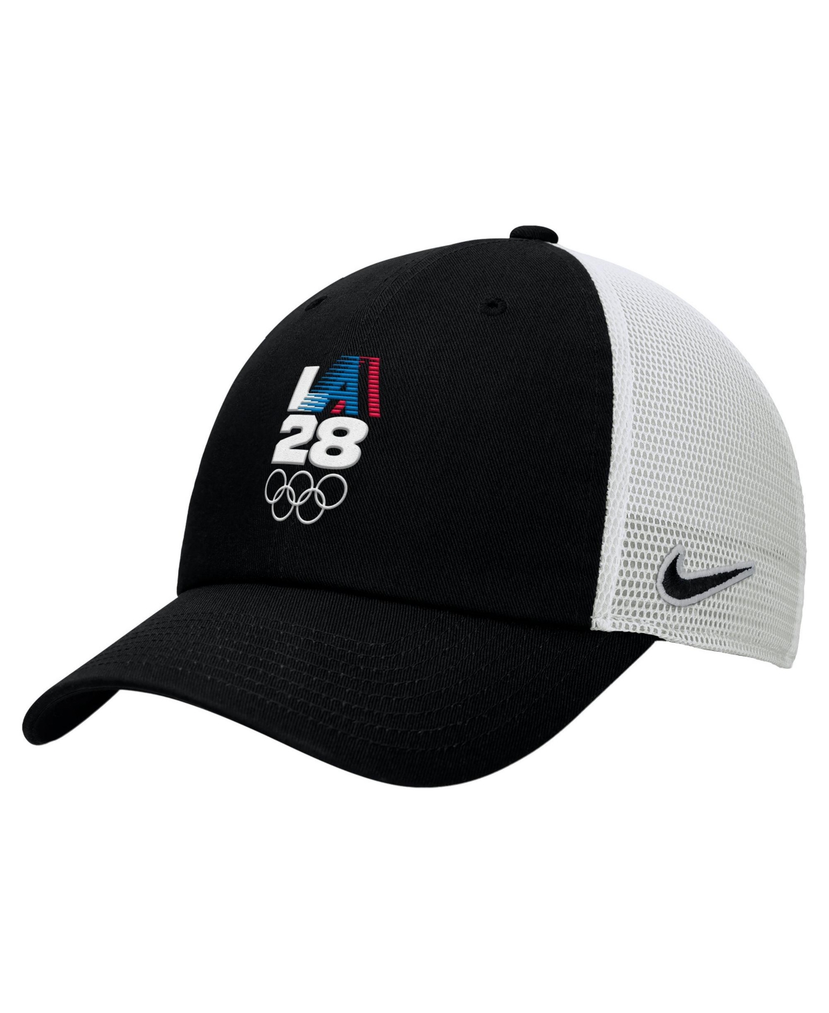 Click here for Nike Mens Black/White LA28 Summer Olympics Club Tr... prices