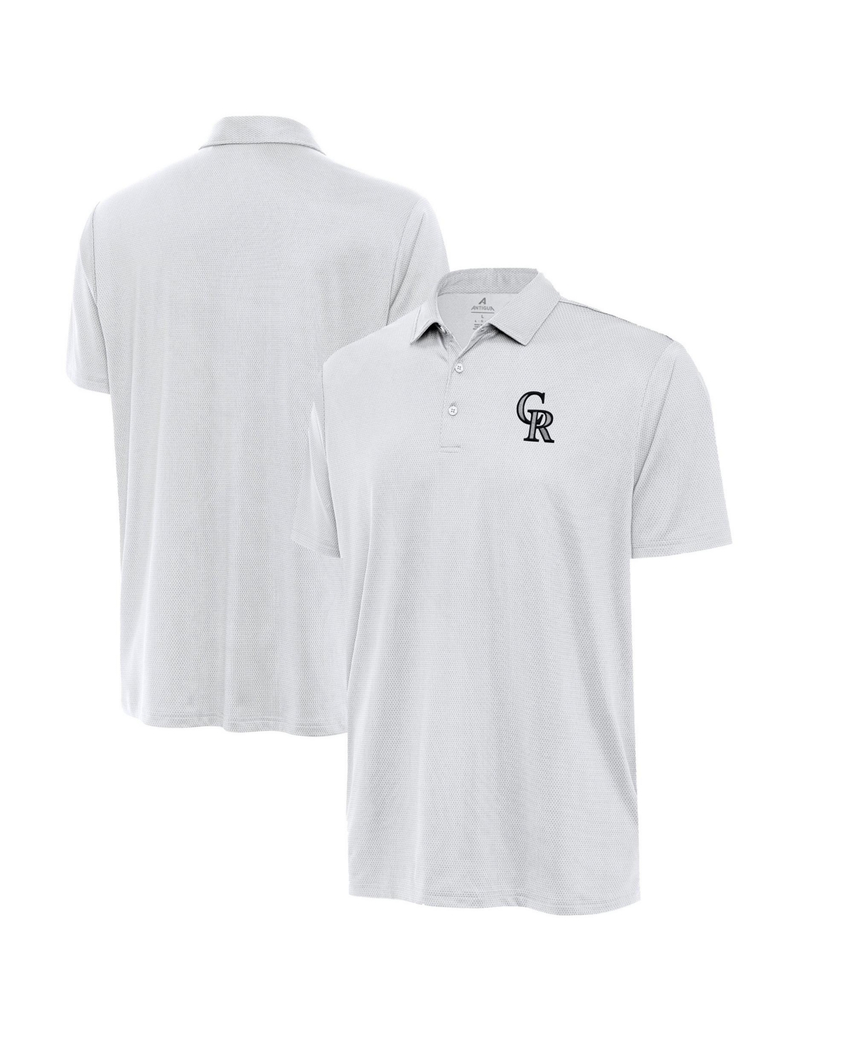Click here for Antigua Mens White Colorado Rockies Eclipse Polo S... prices