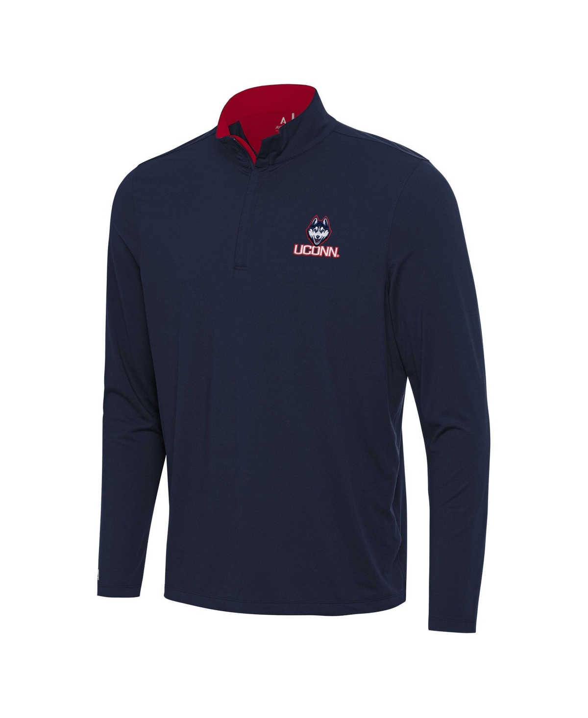 Click here for Antigua Mens Navy/Red UConn Huskies Content Quarte... prices