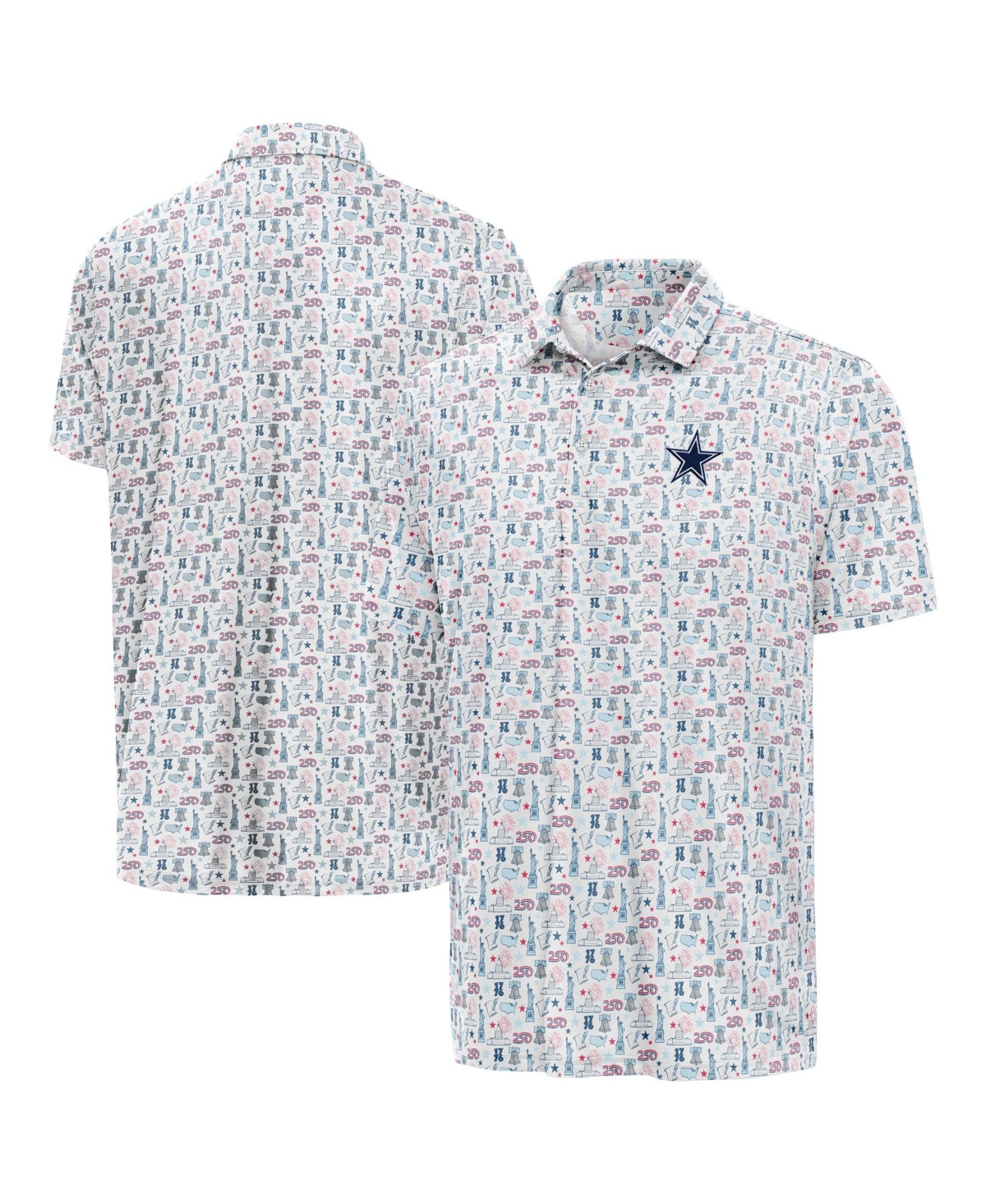 Click here for Antigua Mens White Dallas Cowboys America 250 Free... prices