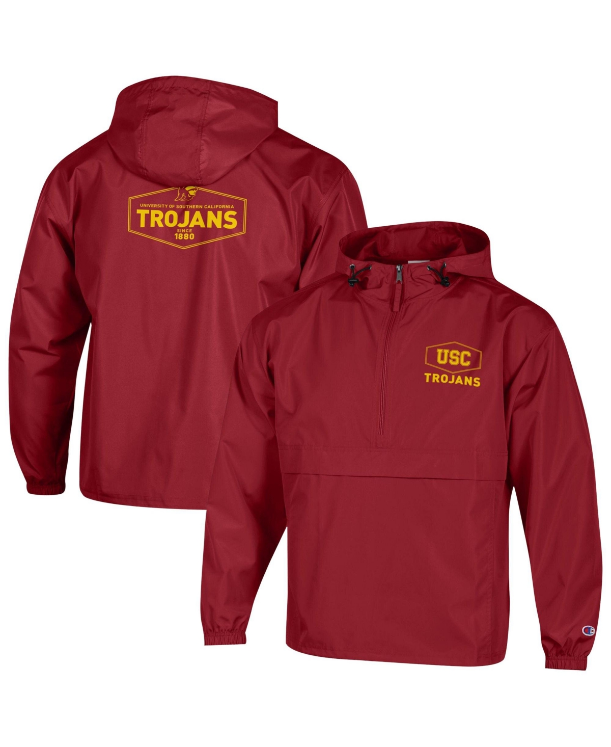 Click here for Champion Mens Cardinal Usc Trojans Delay Packable... prices