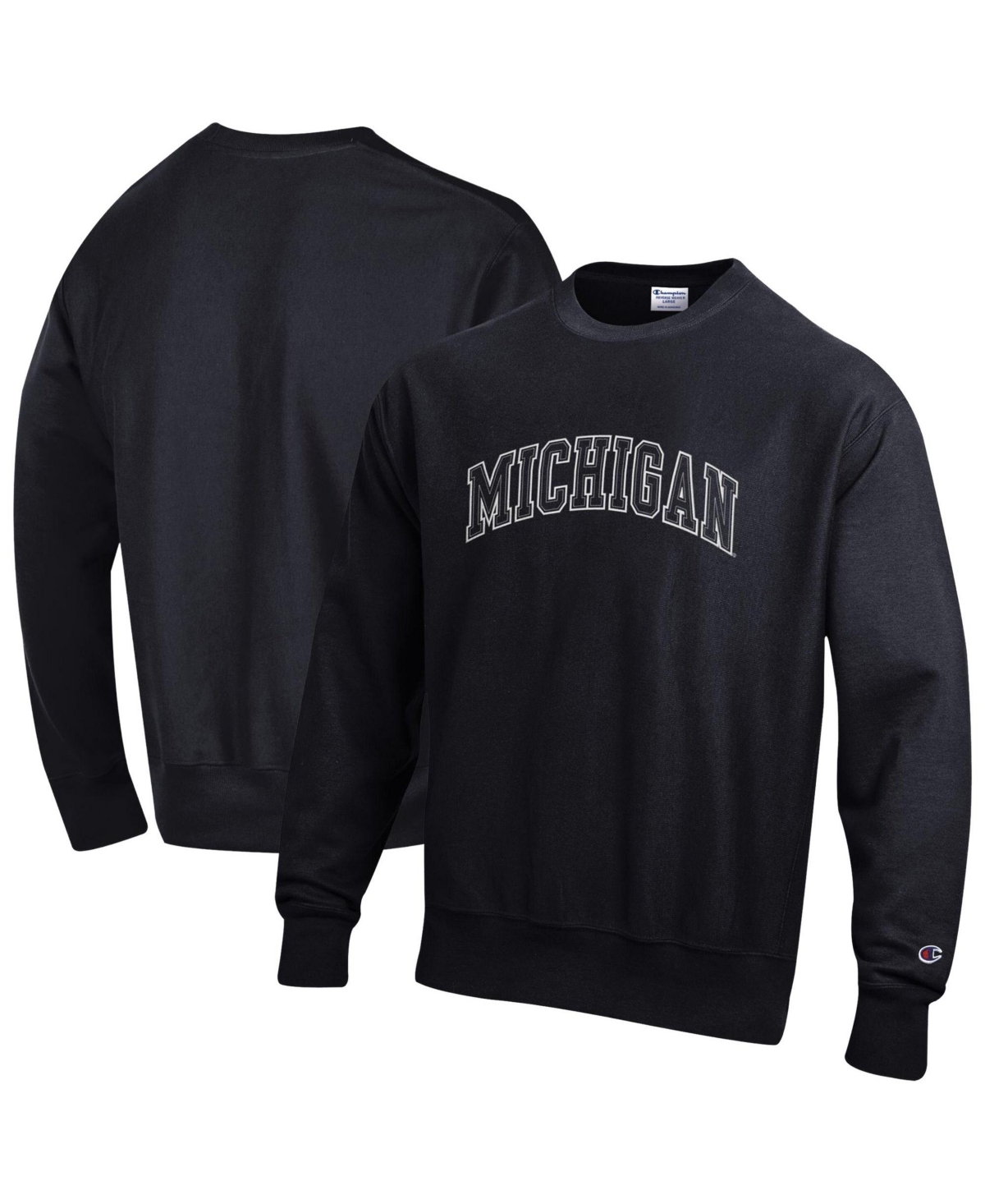 Click here for Champion Mens Black Michigan Wolverines Reverse We... prices