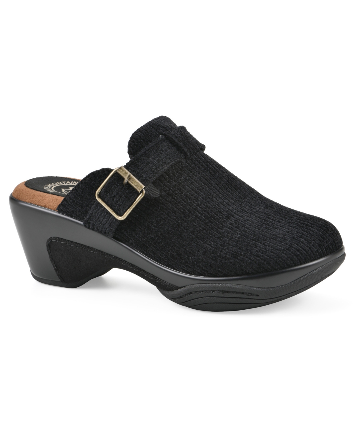 Click here for White Mountain Womens Vias Slip-On Mule Clogs - Bl... prices