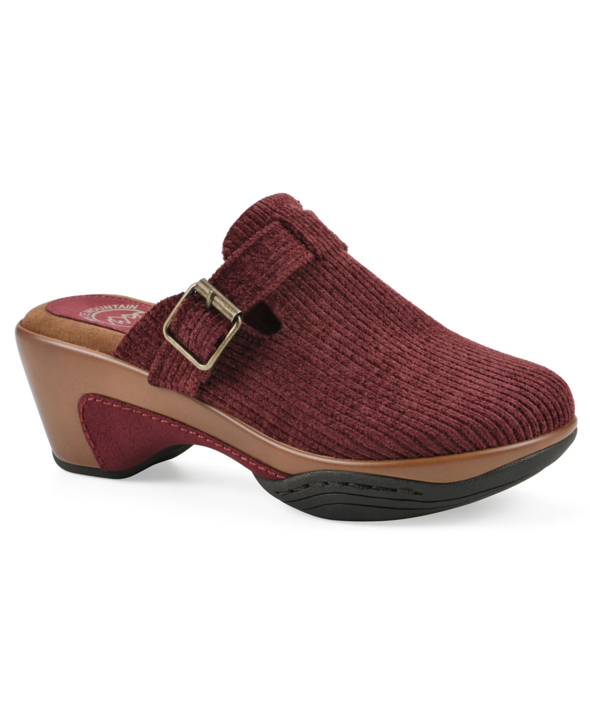 Click here for White Mountain Womens Vias Slip-On Mule Clogs - Bu... prices