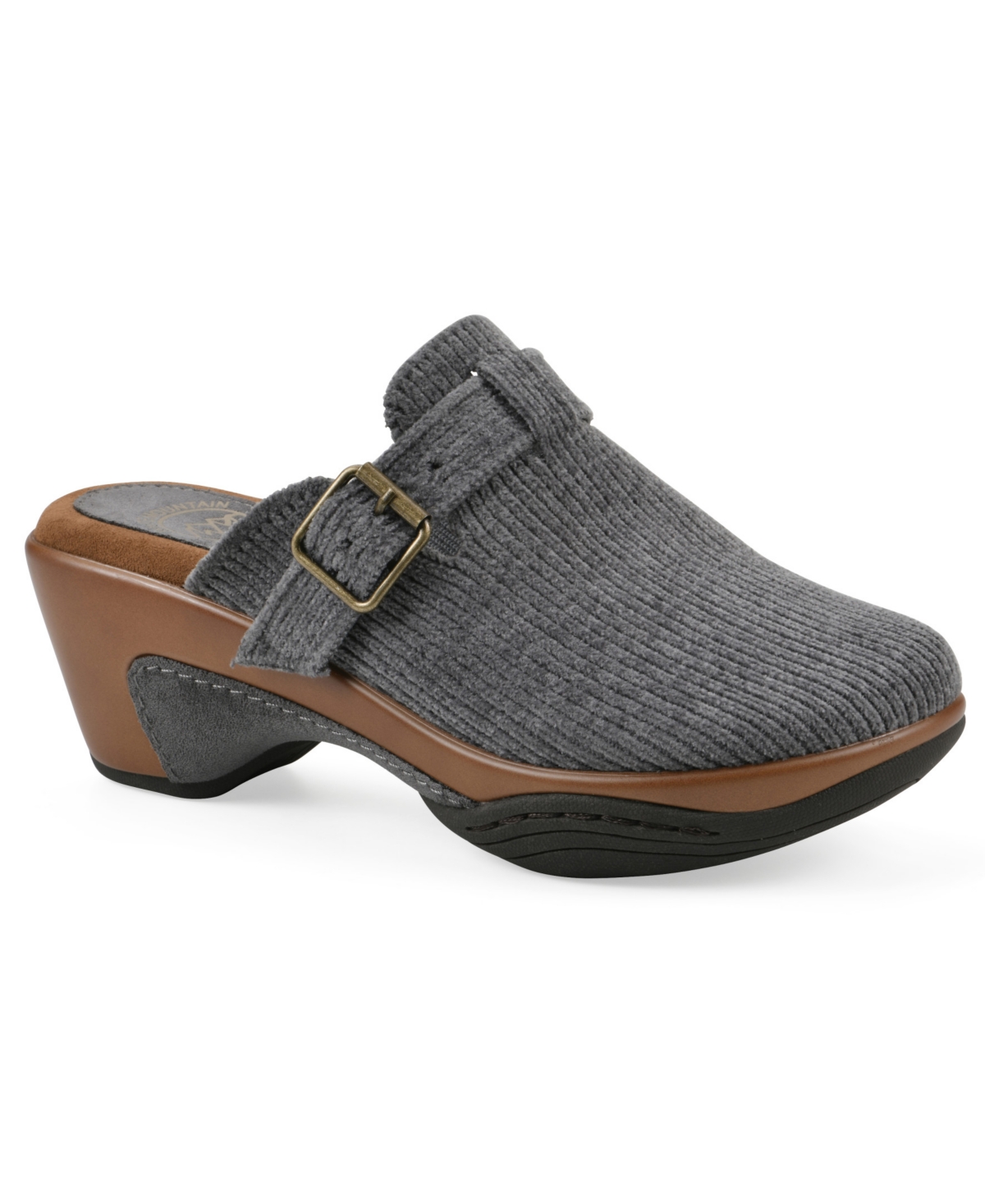 Click here for White Mountain Womens Vias Slip-On Mule Clogs - Bl... prices