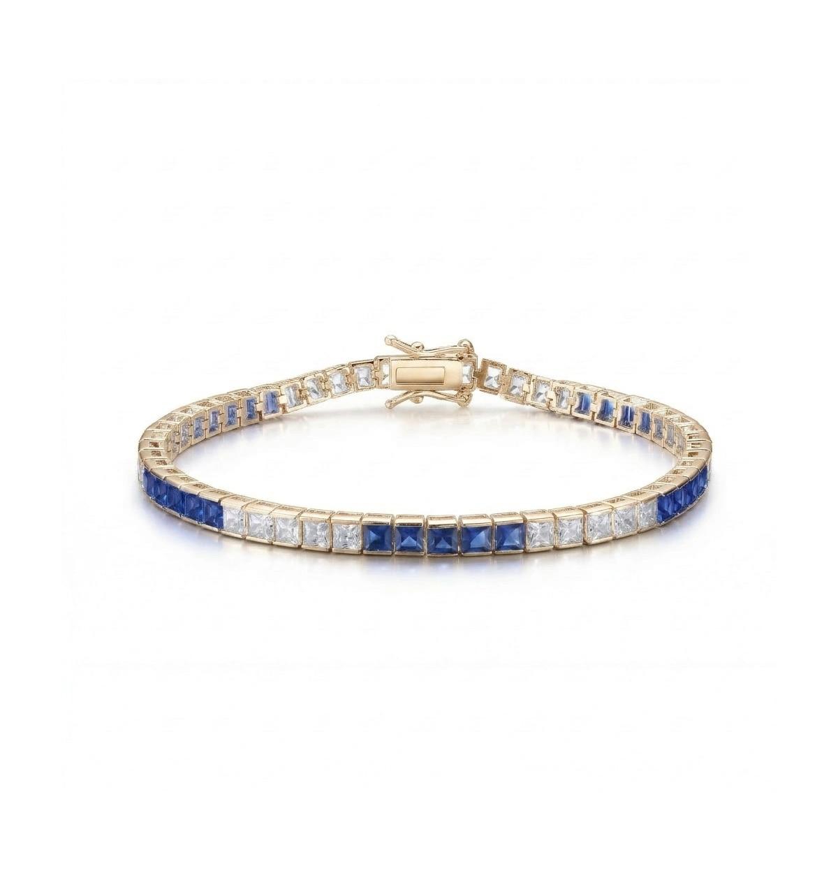 Click here for Sterling Silver with Colored Cubic Zirconia Tennis... prices