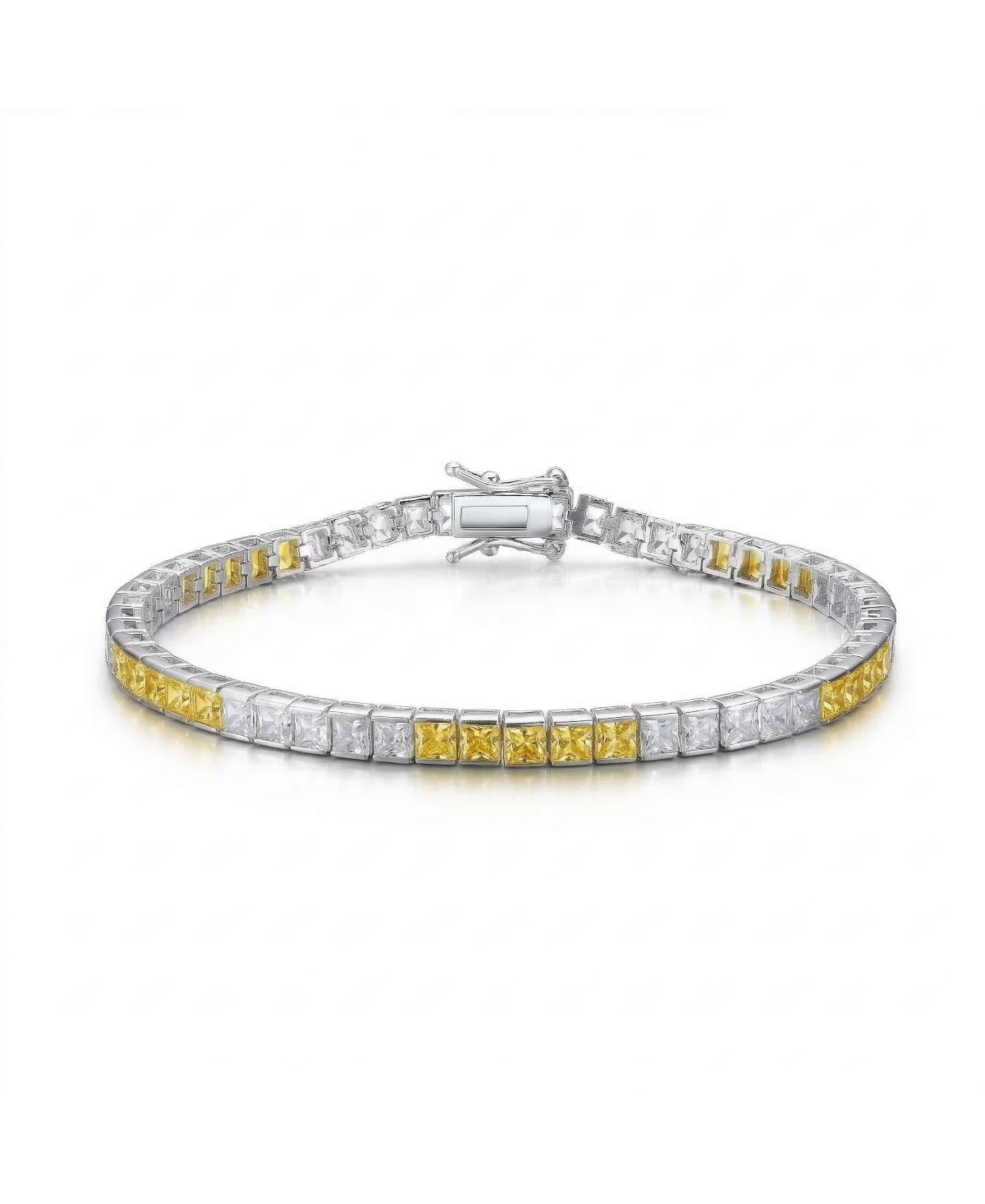 Click here for Sterling Silver with Colored Cubic Zirconia Tennis... prices