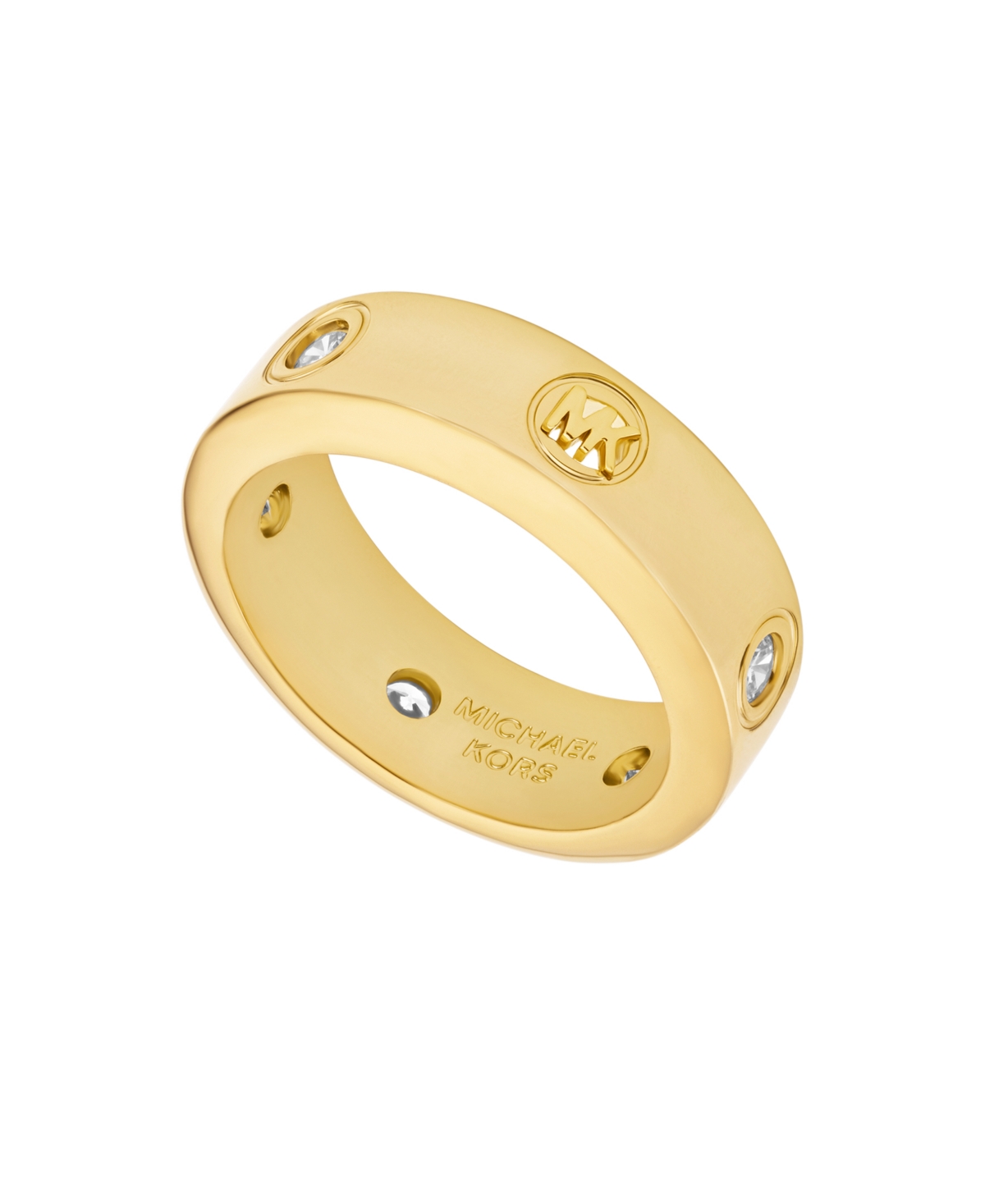 Click here for Michael Michael Kors Stone Station Ring - Gold prices