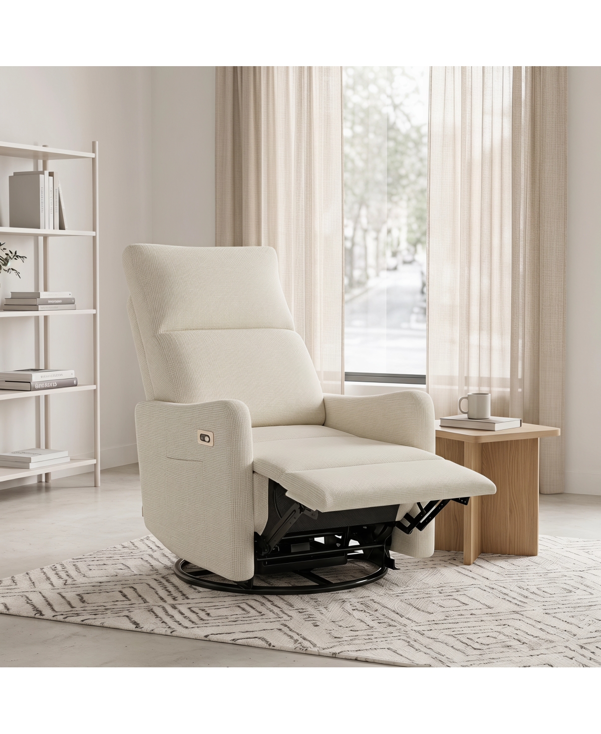 Click here for Streamdale Furniture Power Swivel Recliner Chair... prices
