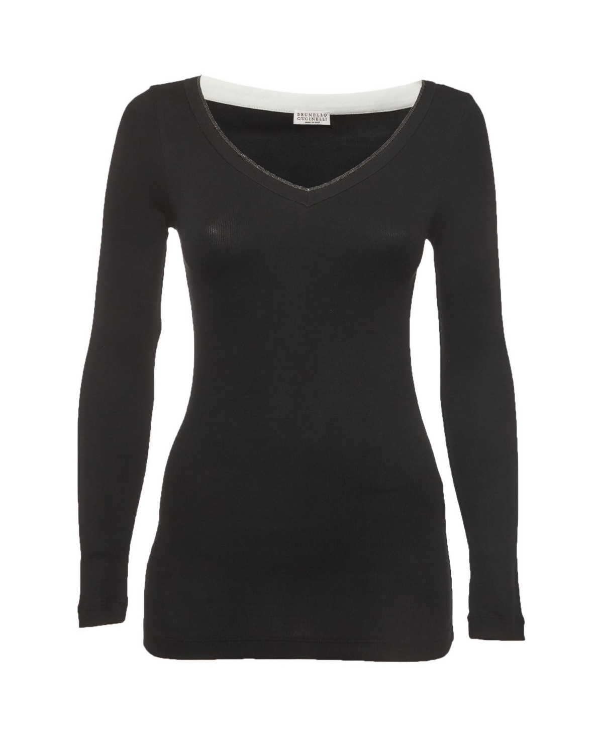Click here for Pre-Owned Brunello Cucinelli Womens Monili-Trimmed... prices